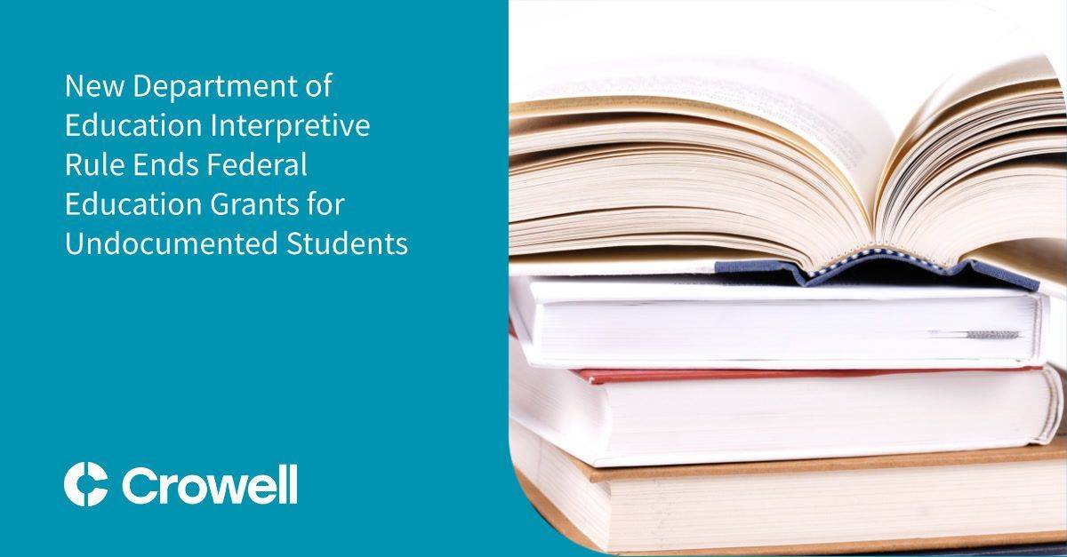 New Department of Education Interpretive Rule Ends Federal Education ...