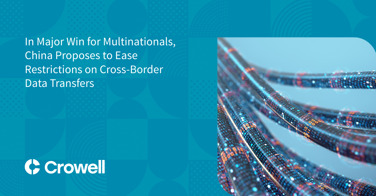 In Major Win for Multinationals, China Proposes to Ease Restrictions on ...