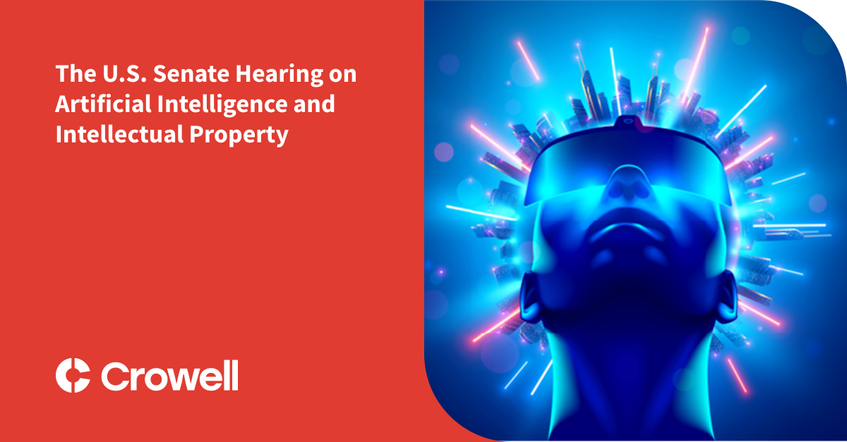 The U.S. Senate Hearing on Artificial Intelligence and Intellectual ...