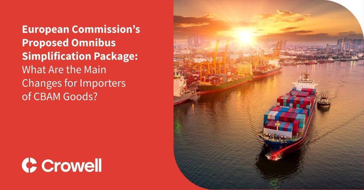 European Commission’s Proposed Omnibus Simplification Package: What Are ...