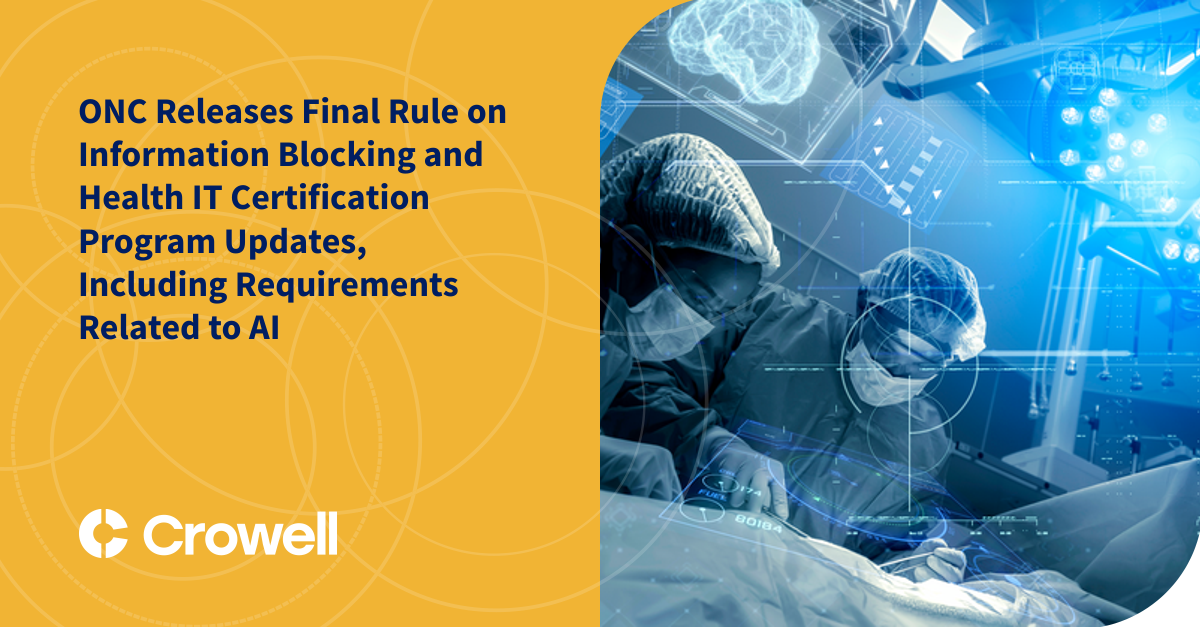 Onc Releases Final Rule On Information Blocking And Health It