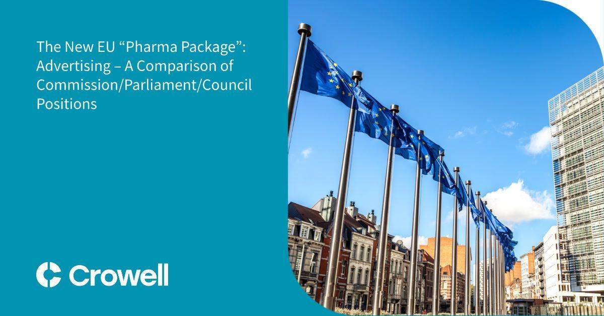 The New EU “Pharma Package”: Advertising – A Comparison of Commission ...