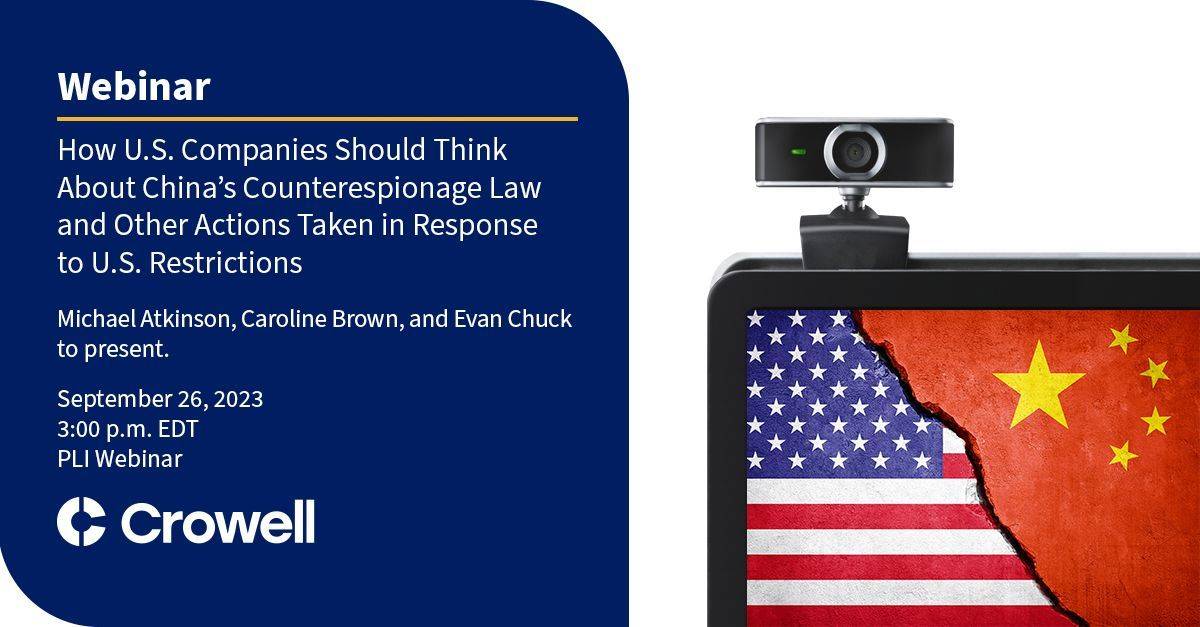 How U.S. Companies Should Think About China’s Counterespionage Law and ...