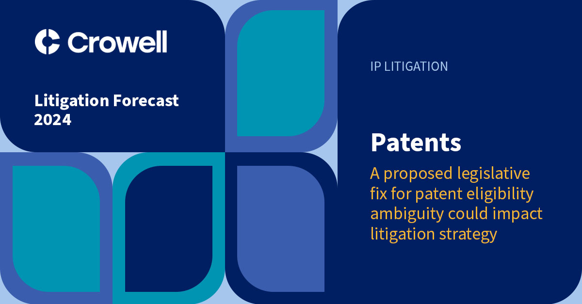 Patents: A Proposed Legislative Fix for Patent Eligibility Ambiguity ...