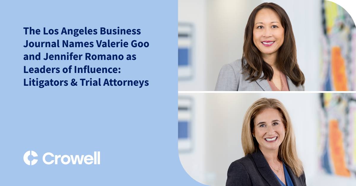The Los Angeles Business Journal Names Valerie Goo and Jennifer Romano ...