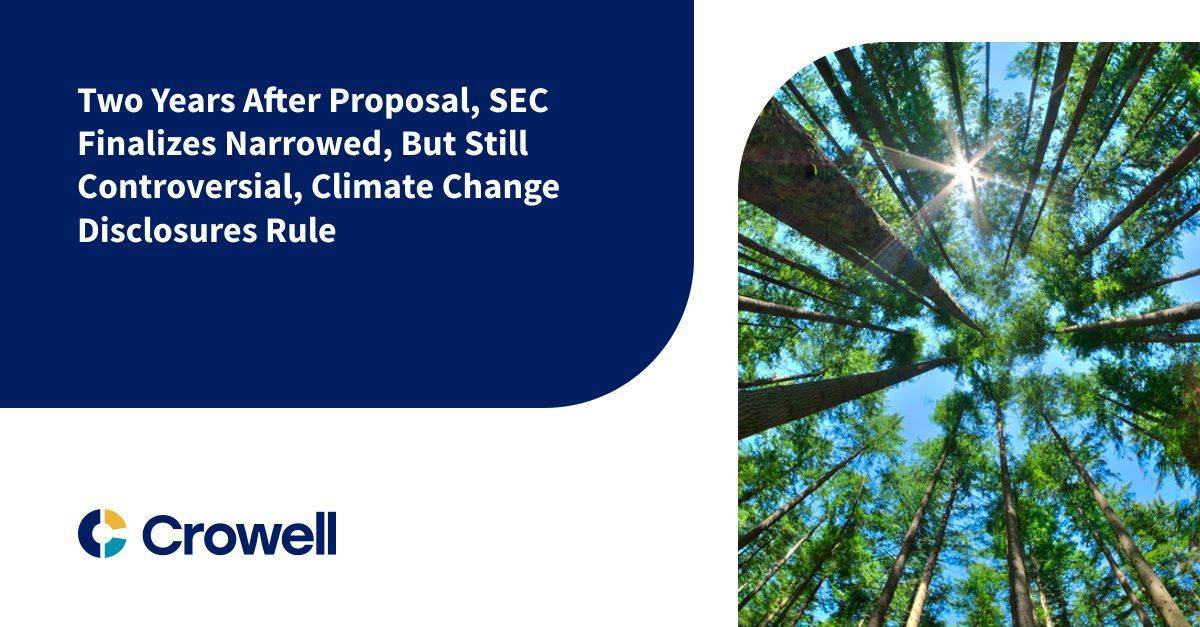Two Years After Proposal, SEC Finalizes Narrowed, But Still ...