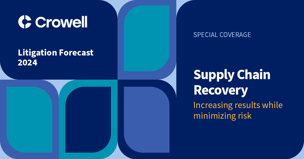 Supply Chain Recovery: Increasing Results While Minimizing Risk ...