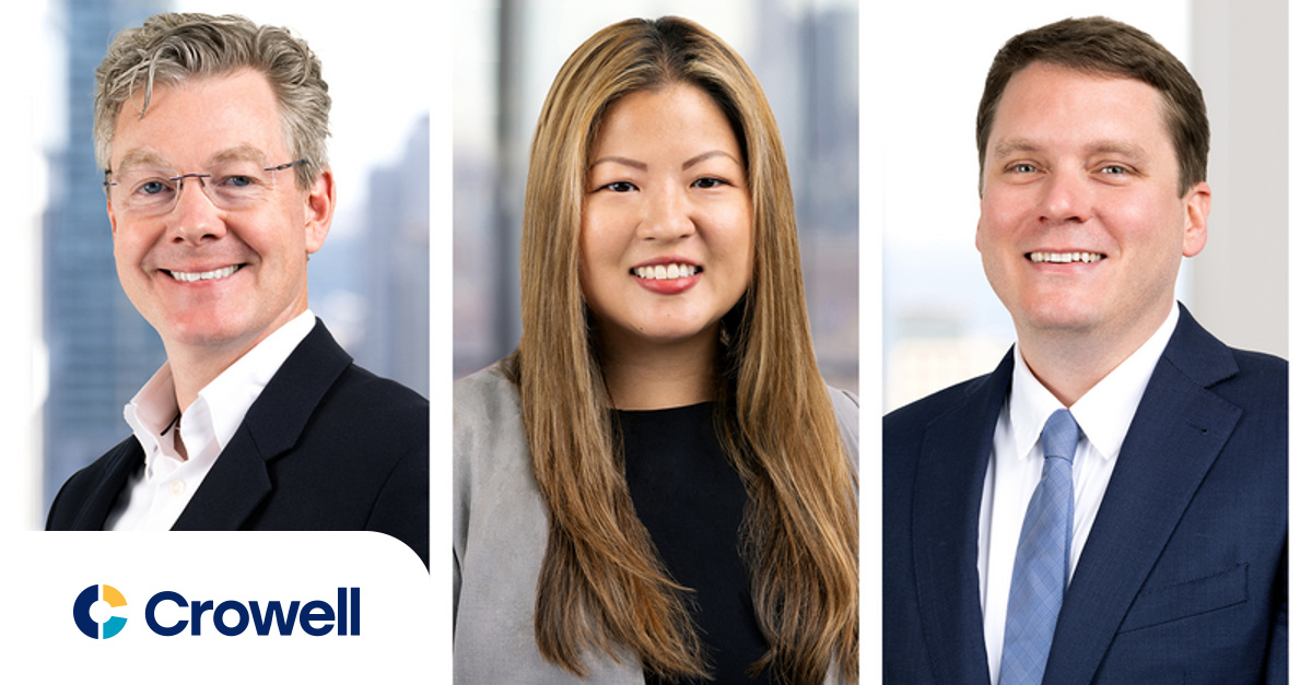IP Team Joins Crowell | Crowell & Moring LLP
