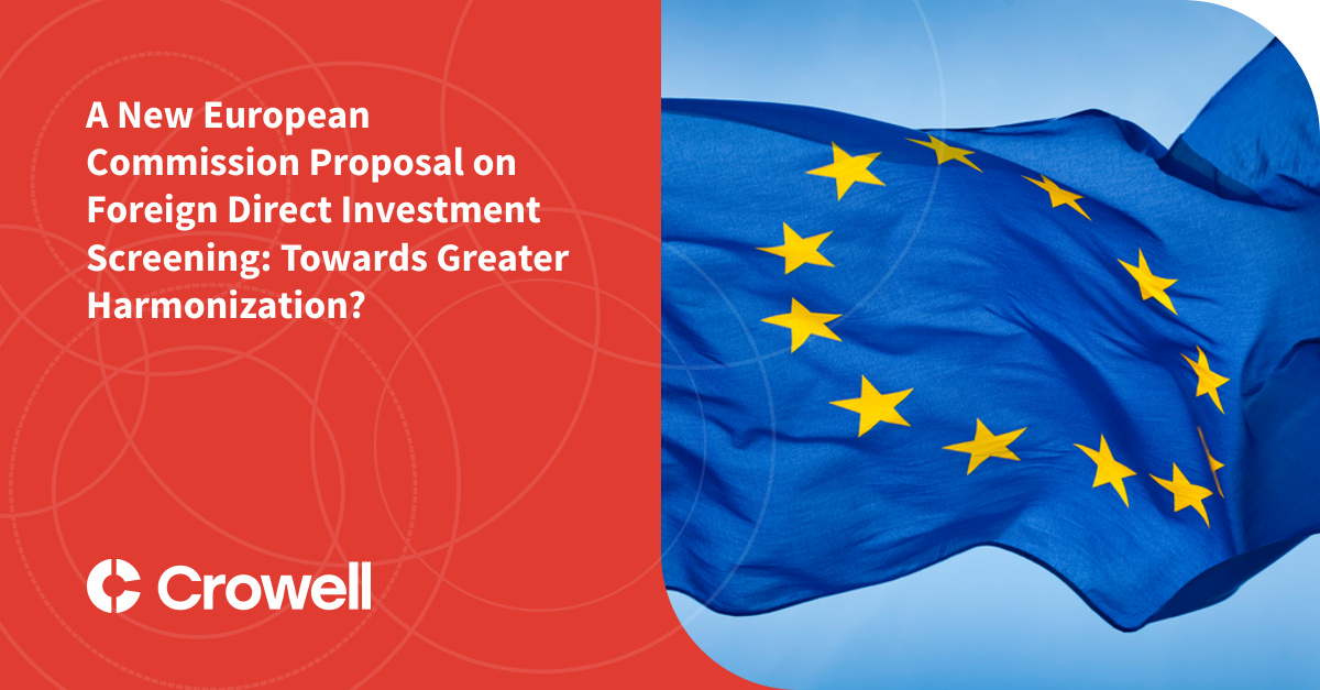 A New European Commission Proposal on Foreign Direct Investment ...