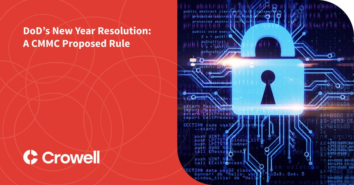 DoD’s New Year Resolution: A Cybersecurity Maturity Model Certification ...