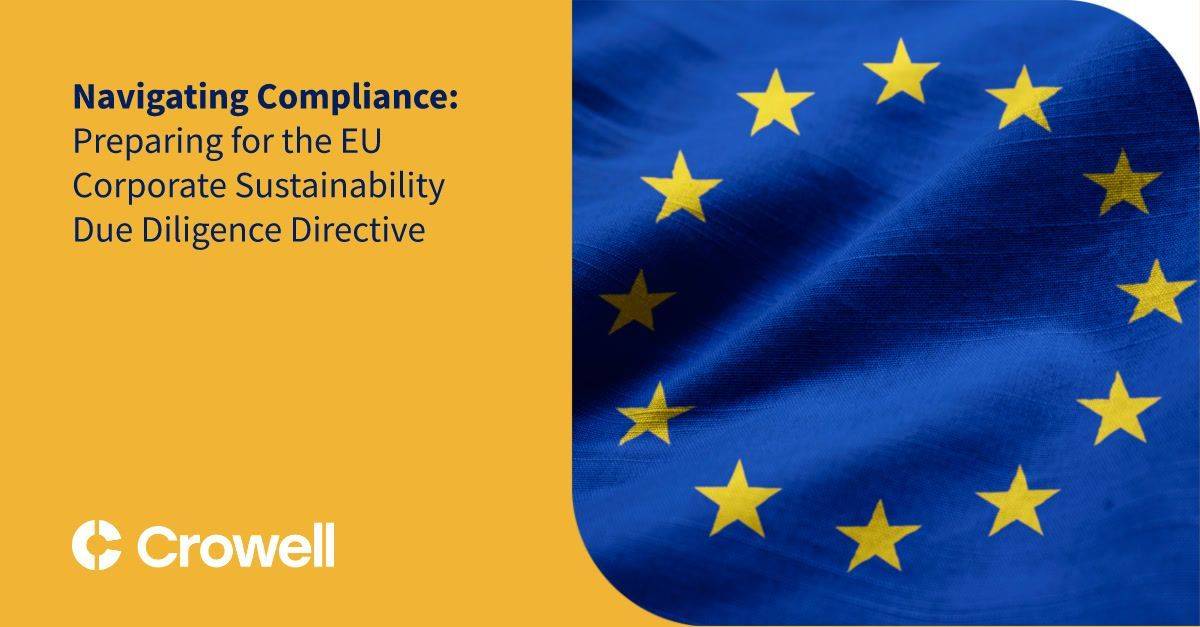 Navigating Compliance: Preparing for the EU Corporate Sustainability ...