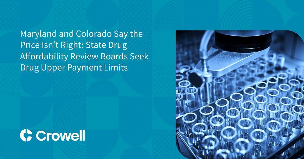 Maryland and Colorado Say the Price Isn’t Right: State Drug ...