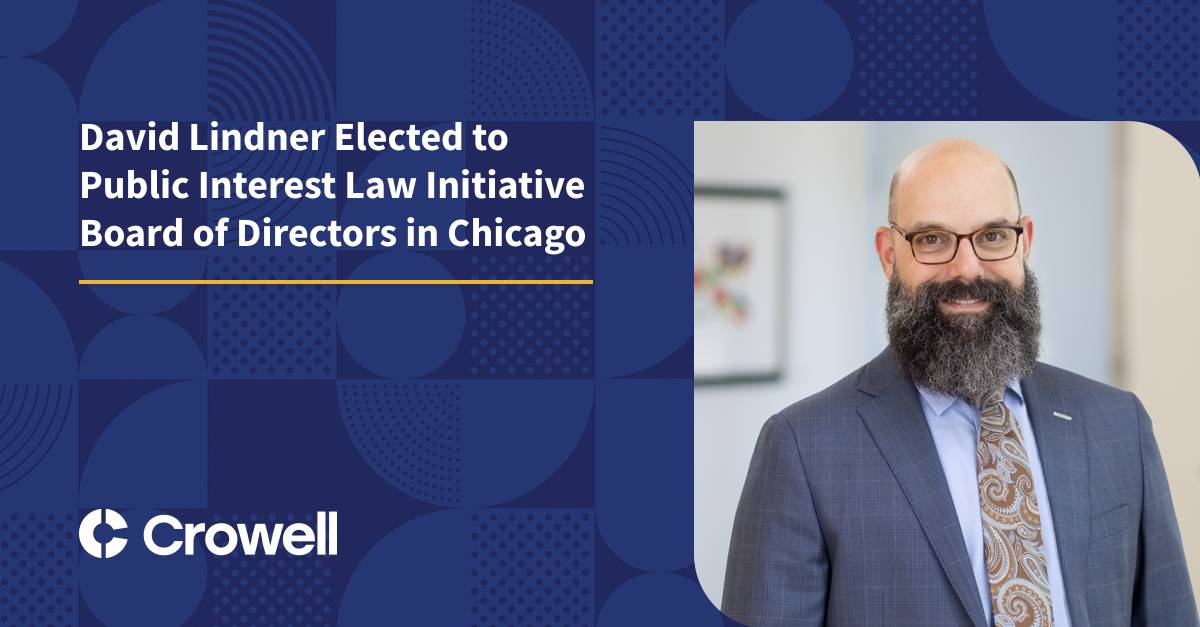 David Lindner Elected to Public Interest Law Initiative Board of ...