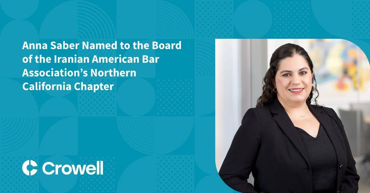 Anna Saber Named to the Board of the Iranian American Bar Association’s ...