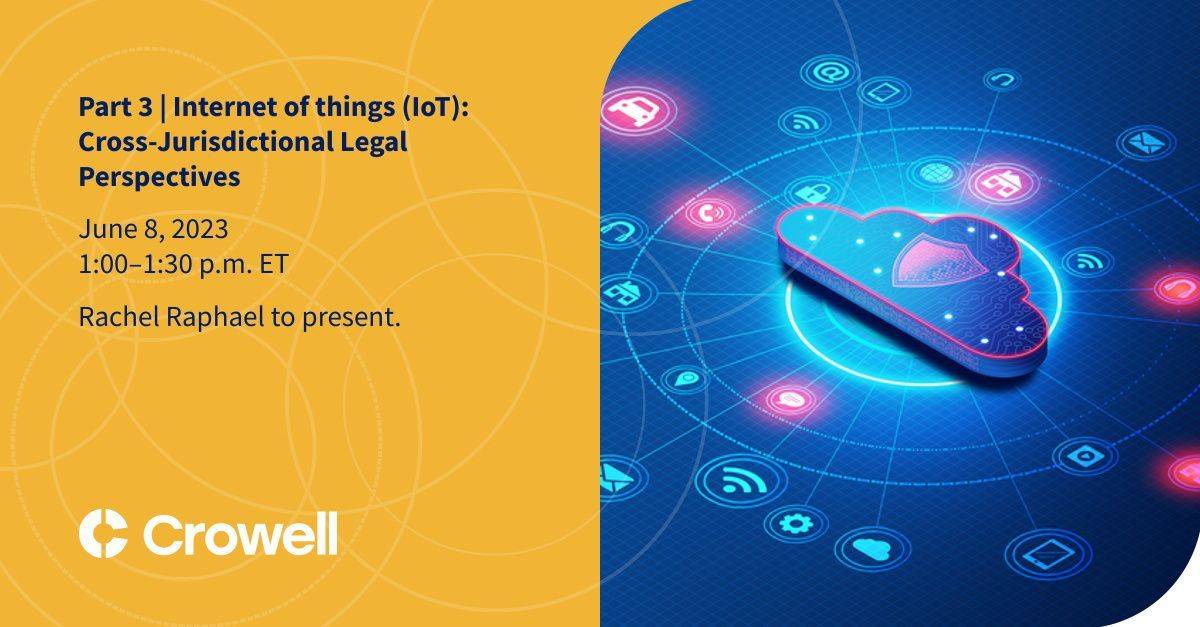 Internet of things (IoT): Cross-Jurisdictional Legal Perspectives ...