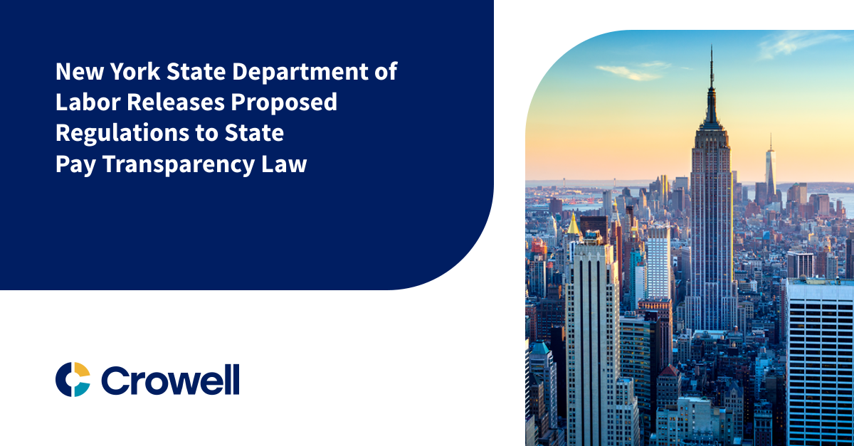 New York State Department of Labor Releases Proposed Regulations to ...