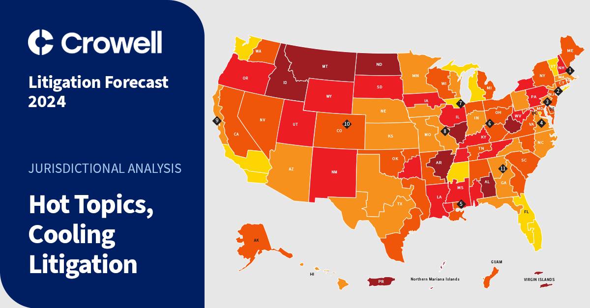Jurisdictional Analysis: Hot Topics, Cooling Litigation | Crowell ...