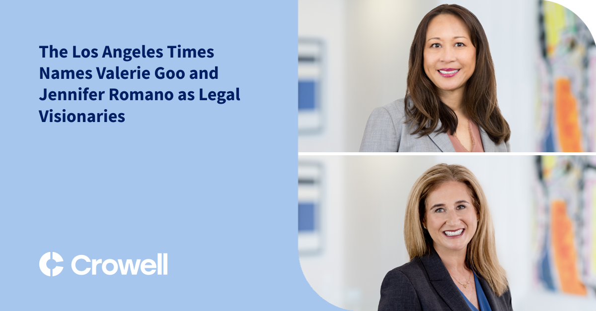The Los Angeles Times Names Valerie Goo and Jennifer Romano as Legal ...