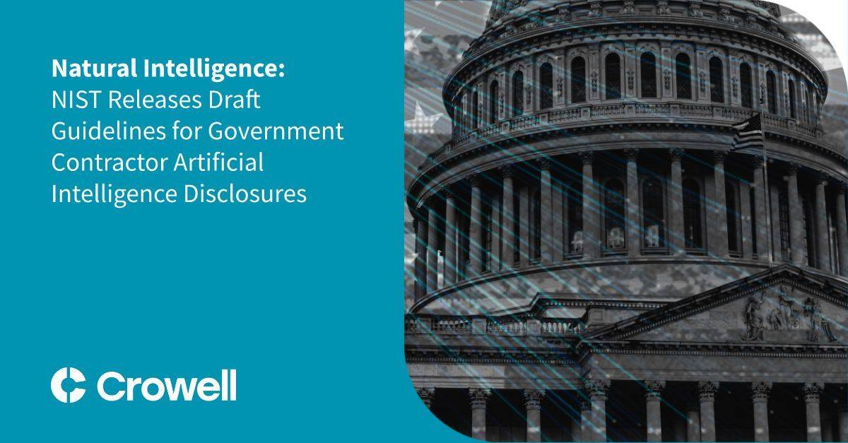 Natural Intelligence: NIST Releases Draft Guidelines for Government ...