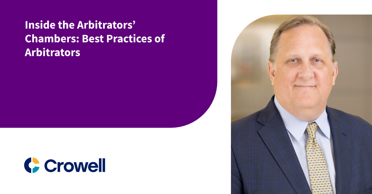 Inside the Arbitrators’ Chambers: Best Practices of Arbitrators ...
