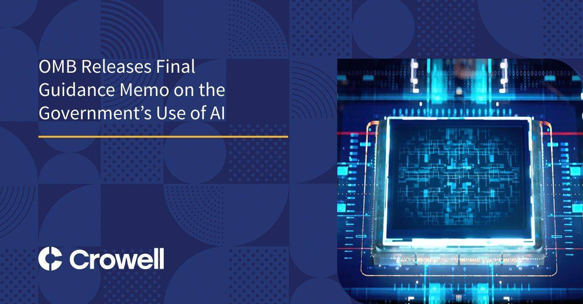 OMB Releases Final Guidance Memo on the Government’s Use of AI ... OMB Releases Final Guidance Memo on the Government’s Use of AI ...