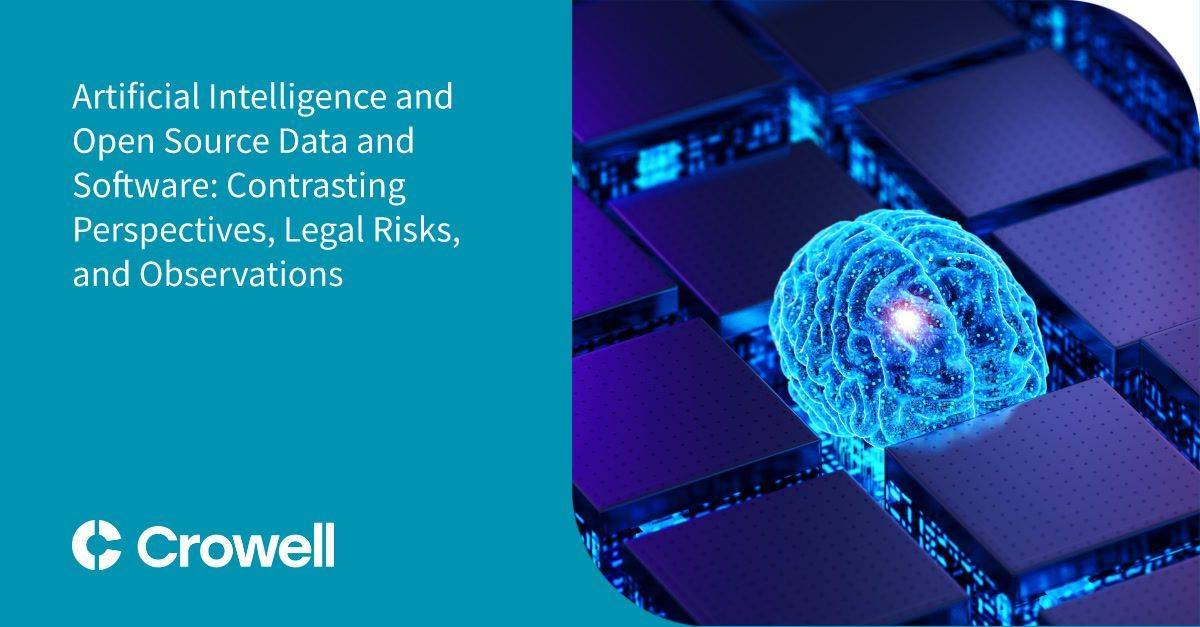 Artificial Intelligence and Open Source Data and Software: Contrasting ...