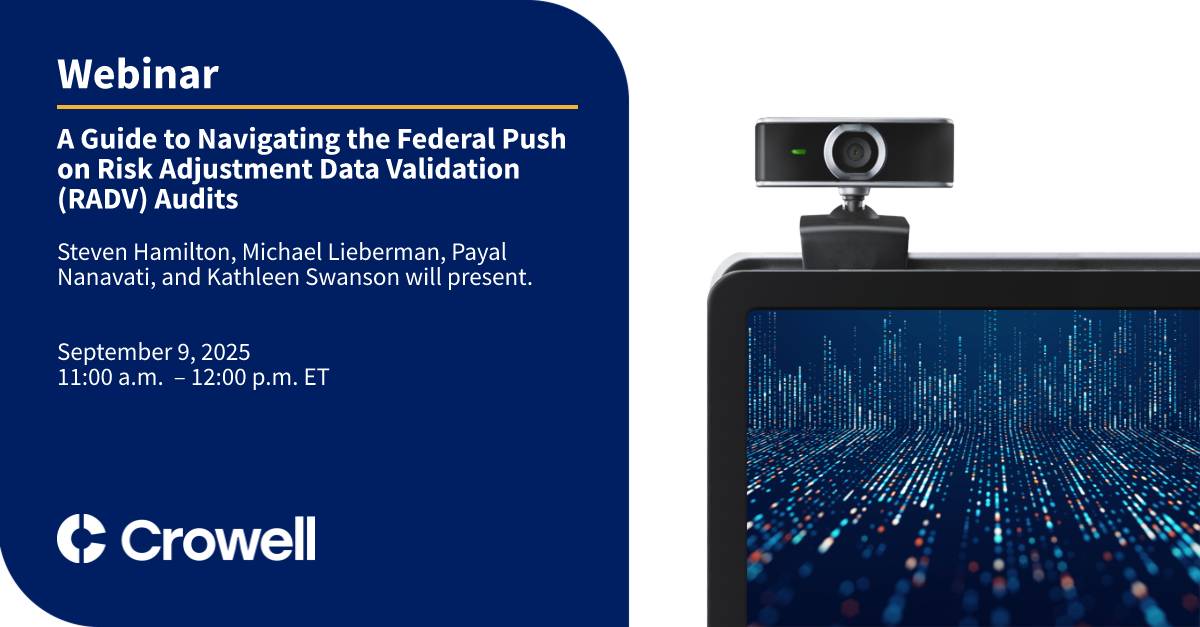 A Guide to Navigating the Federal Push on Risk Adjustment Data ...