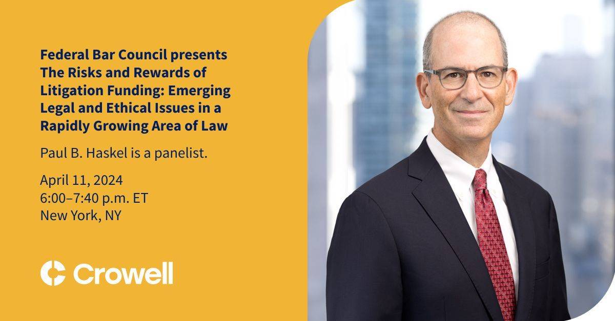 Federal Bar Council presents The Risks and Rewards of Litigation ...